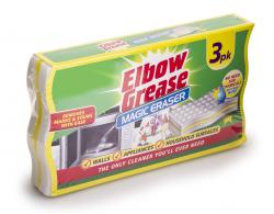 ELBOW GREASE SPONGE ERASER 3PK