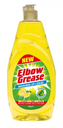 ELBOW GREASE WASHING UP LIQUID 600ML
